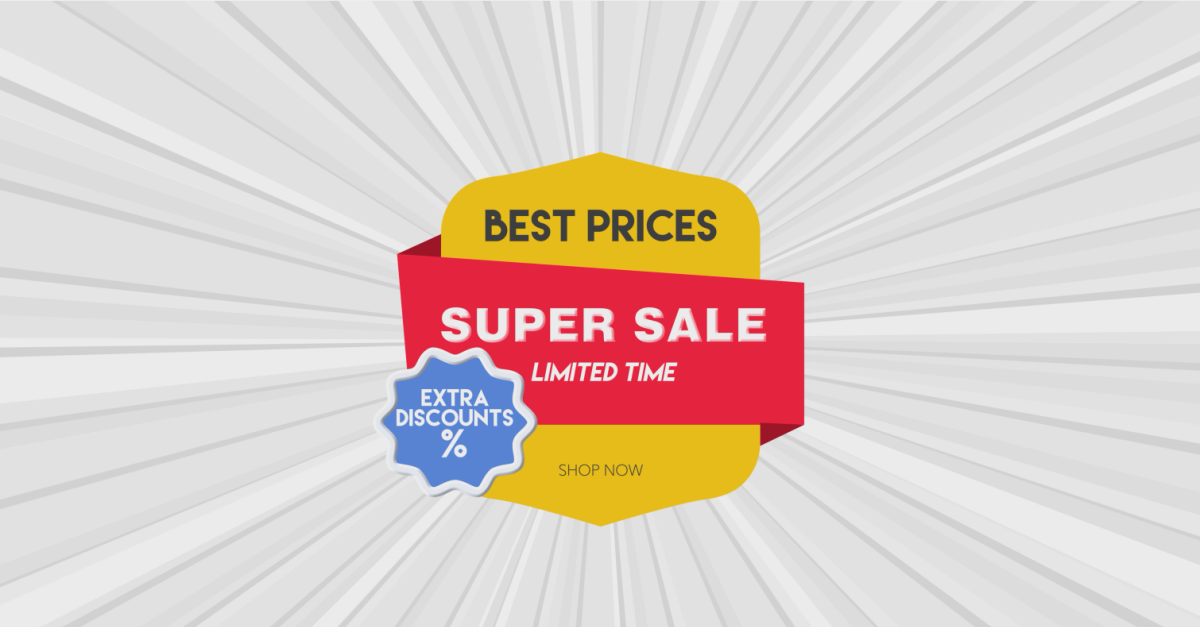Super Sale Limited Time Animation 4k Looped 60fps