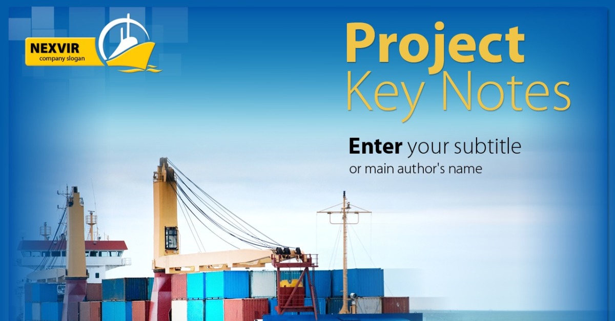 Maritime PowerPoint Template #26283 - TemplateMonster