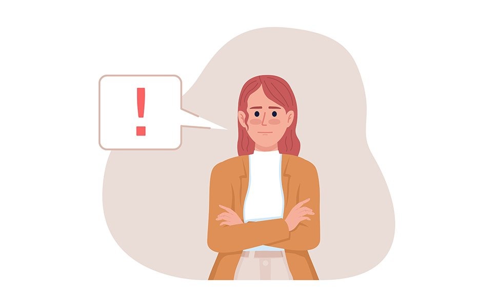 Focus Attention on Potential Problem Illustration