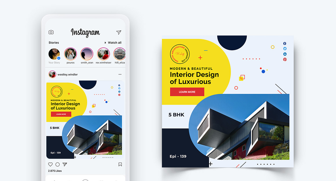 Architecture Design Social Media Post Design Template-03