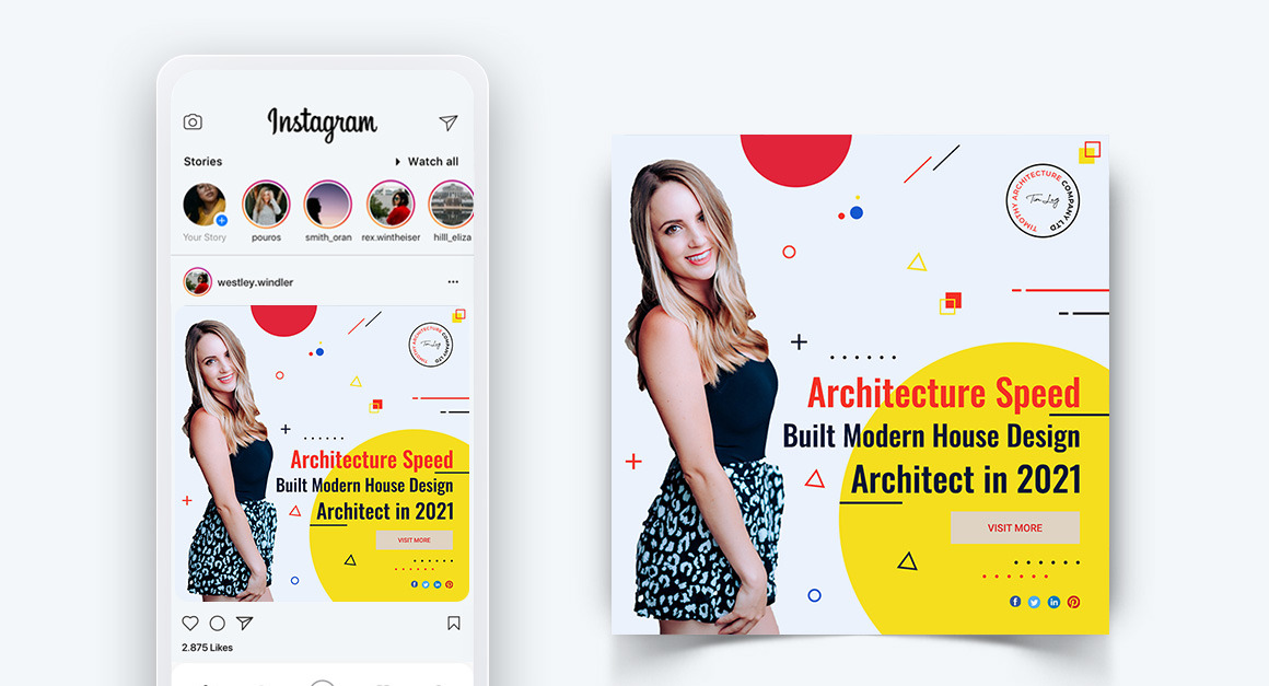 Architecture Design Social Media Post Design Template-09