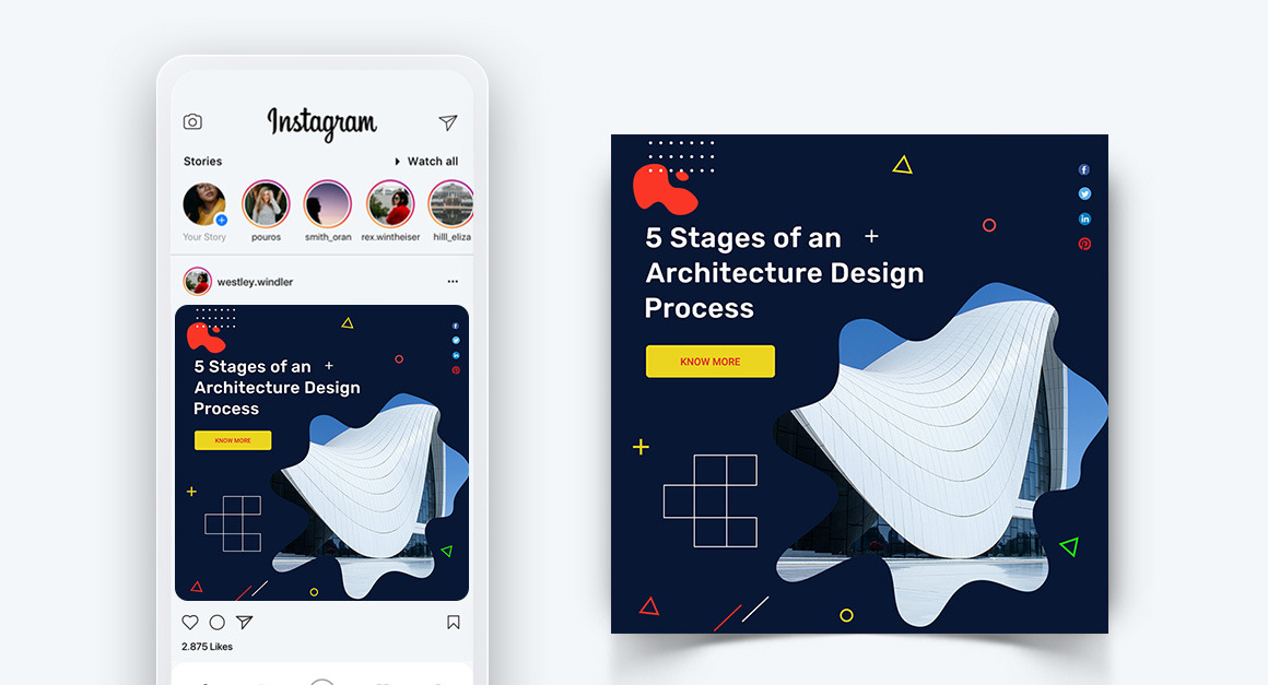 Architecture Design Social Media Post Design Template-20