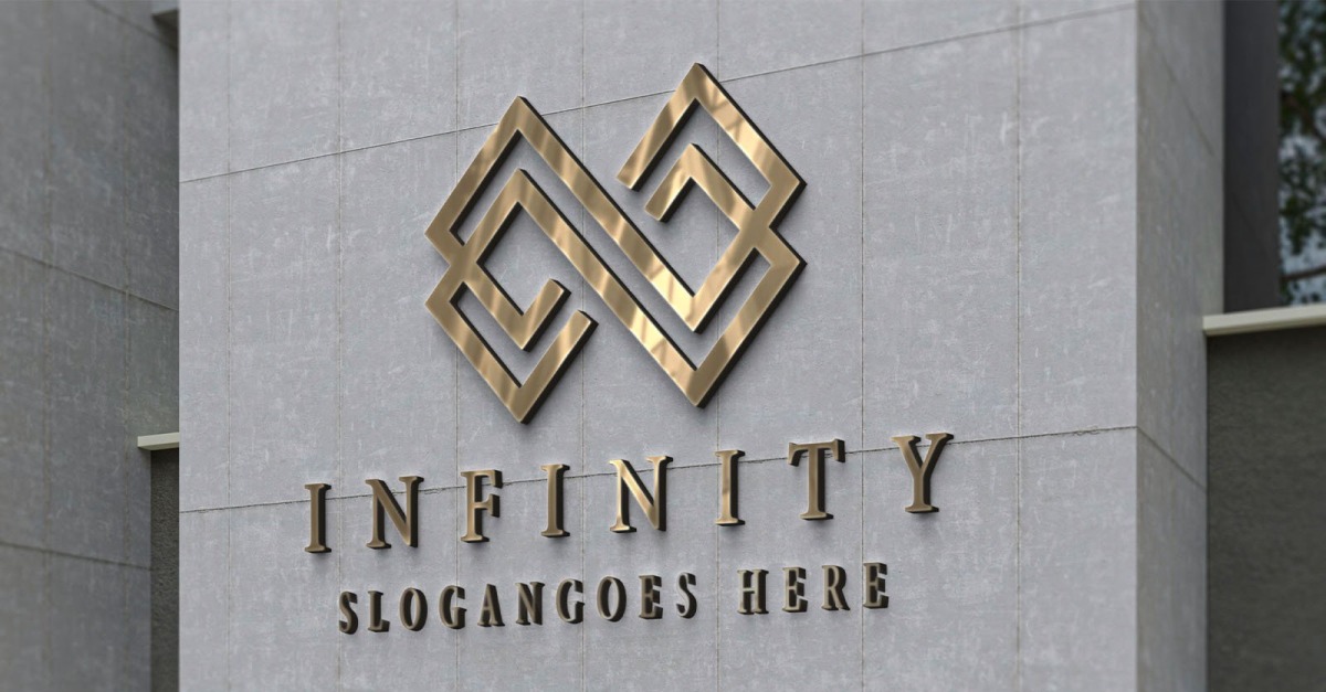 Infinity Slogangoes Here Logo #262693 - TemplateMonster