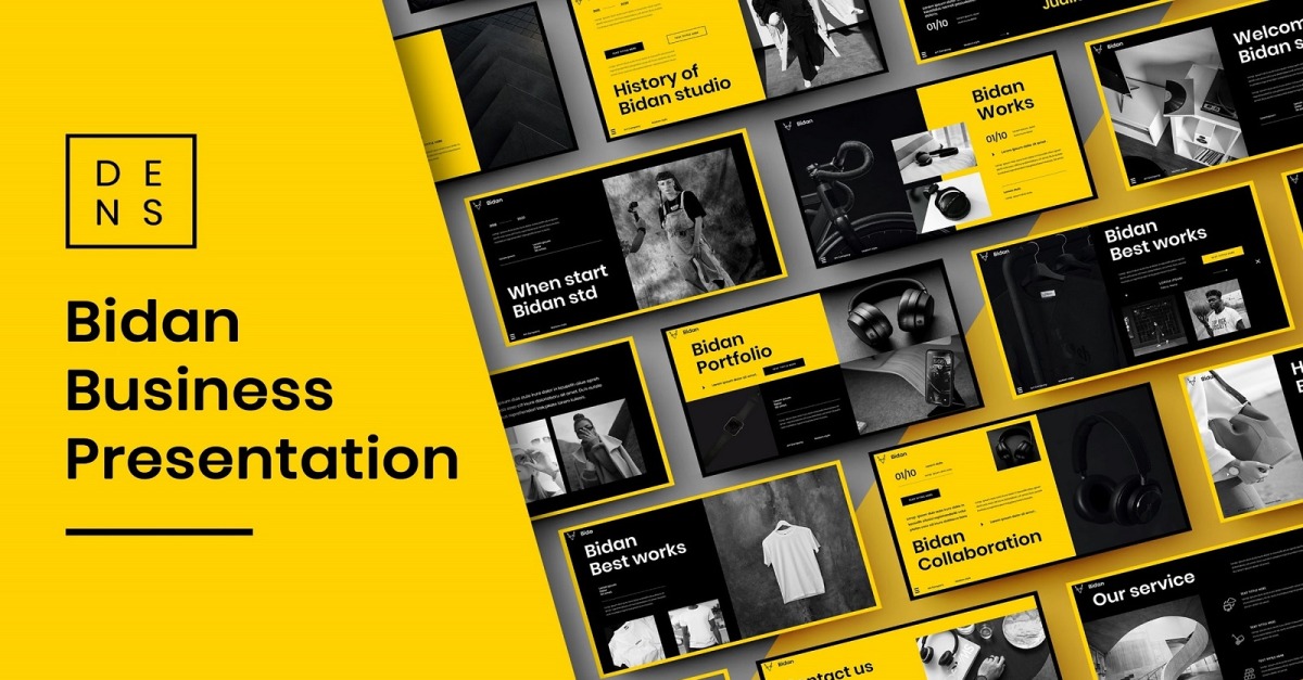 Bidan – Business PowerPoint Template - TemplateMonster