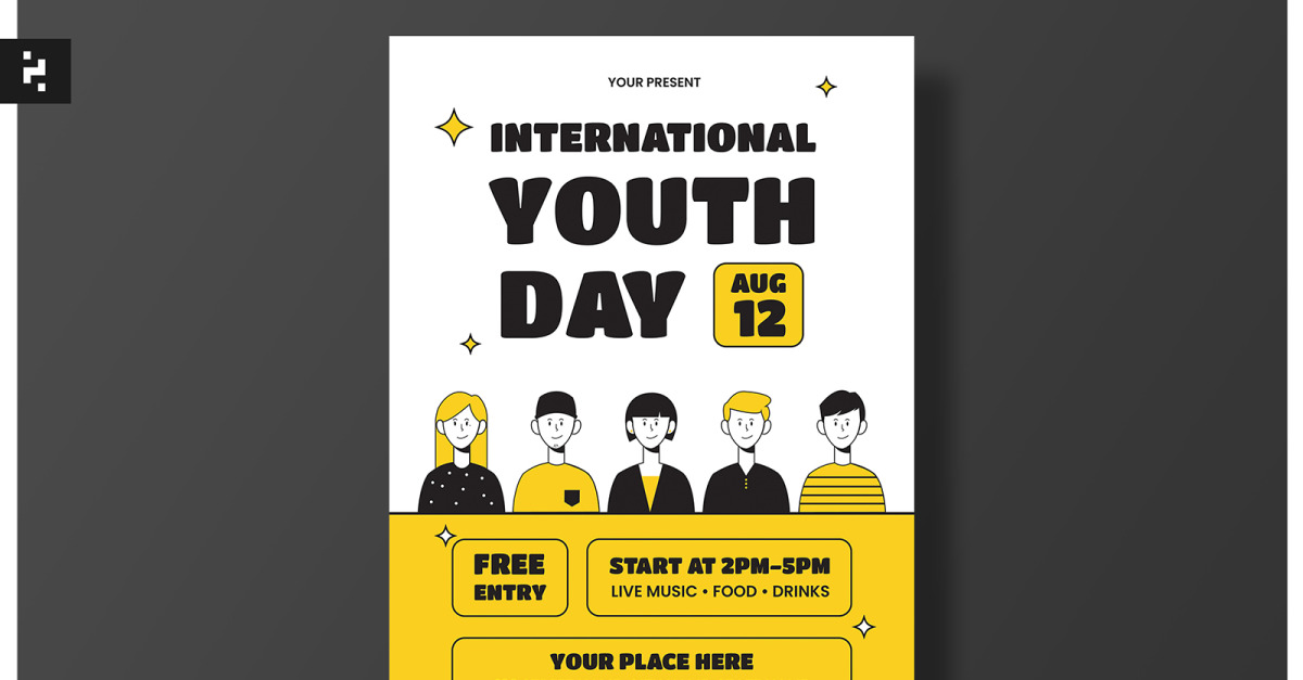 Kit de dépliants pour la Journée internationale de la jeunesse