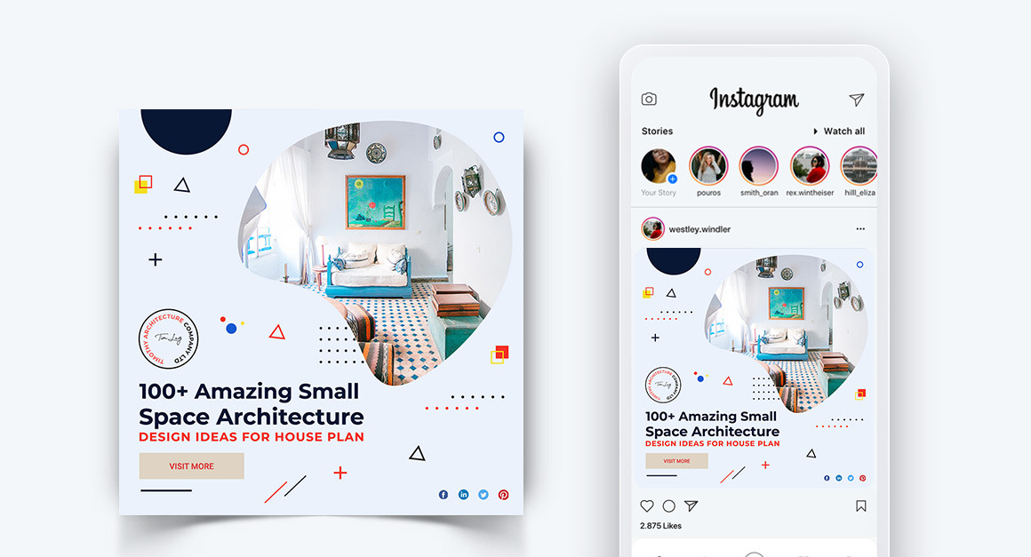 Architektur Design Social Media Instagram Post Design-10