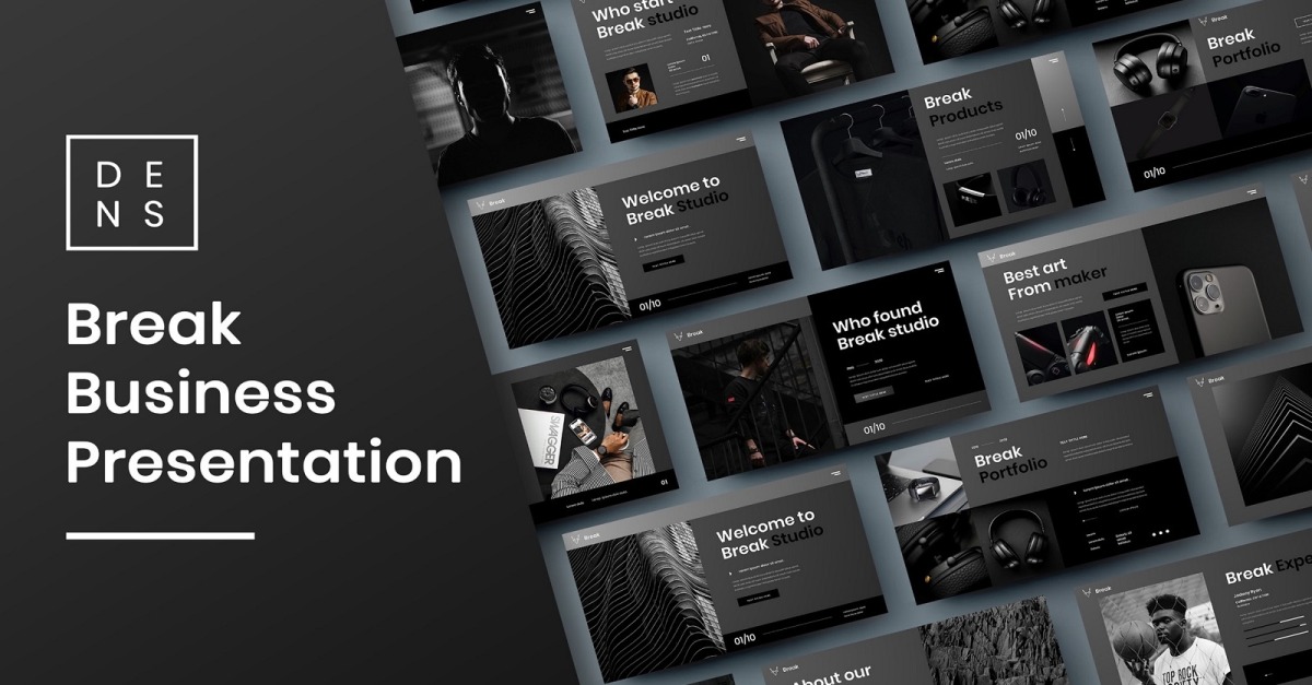 Break – Business PowerPoint Template - TemplateMonster