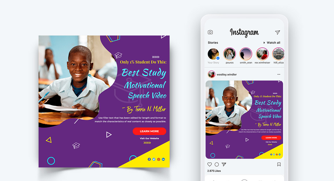 Education Social Media Instagram Post Design-14
