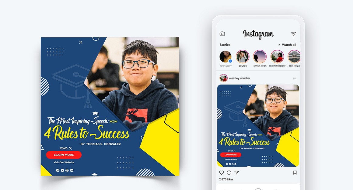 Education Social Media Instagram Post Design-16
