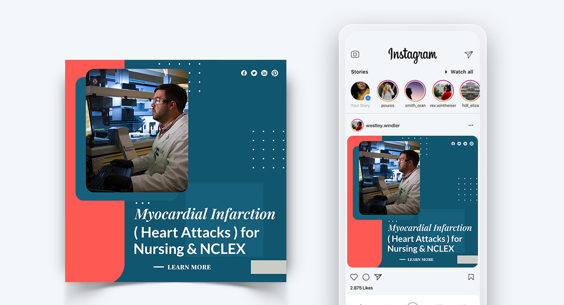 Medical and Hospital Social Media Instagram Post Design-08