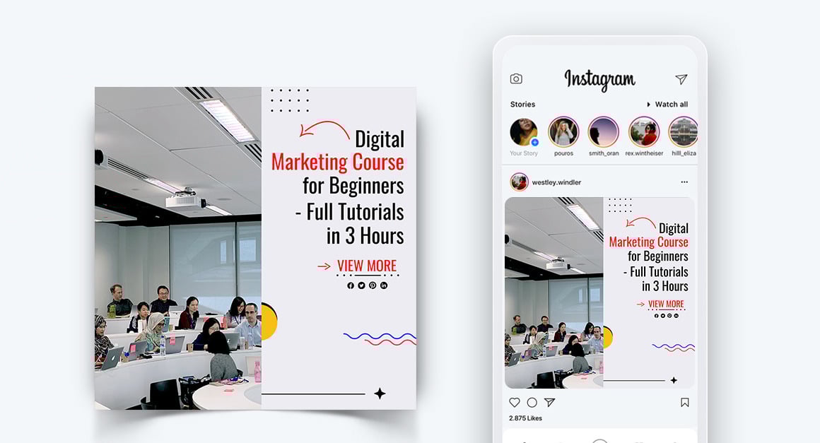 Social Media Workshop Social Media Instagram Post Design-16