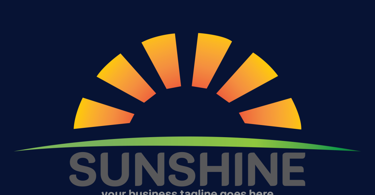 Sunshine vector Logo šablona #266515 - TemplateMonster