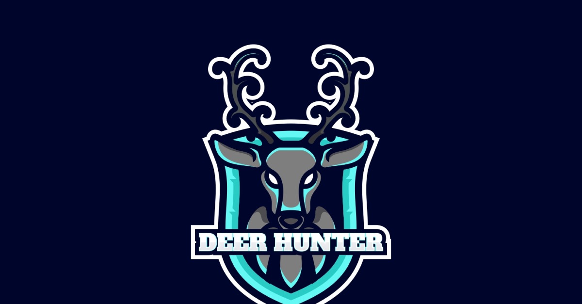 Deer Sports and E-Sports Logo #266786 - TemplateMonster