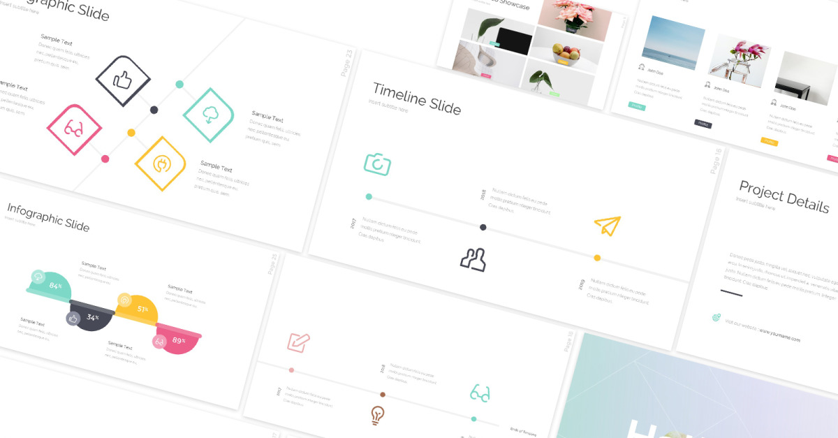 Haticica Basit Powerpoint Şablonu #267261 - TemplateMonster