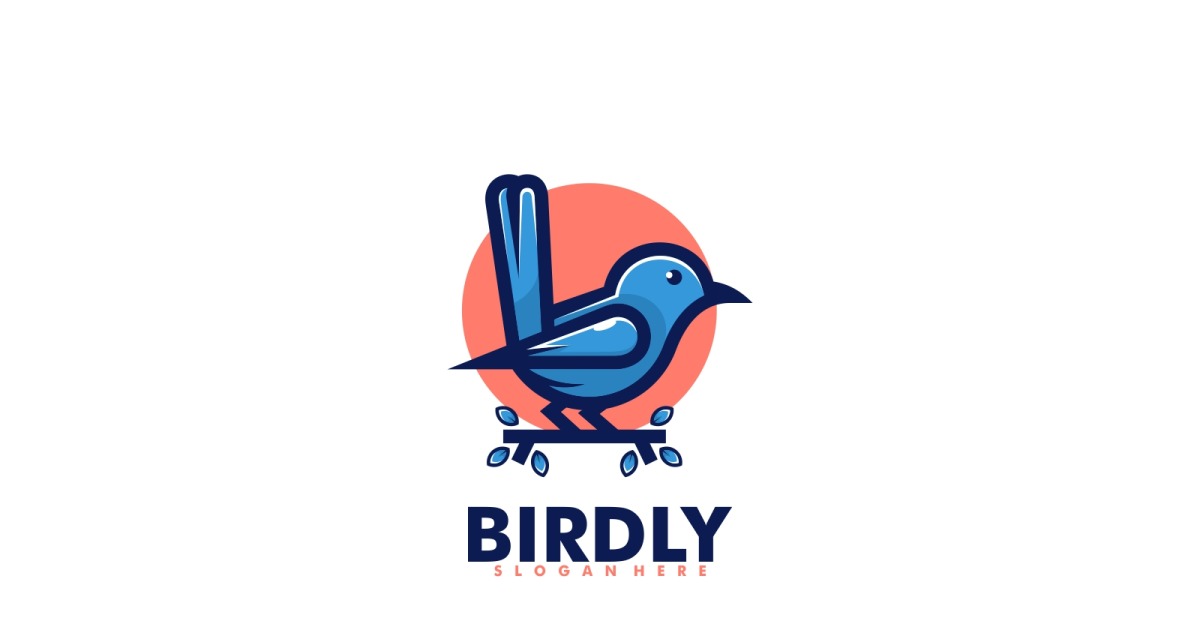 Vector Bird Simple Mascot Logo Vol.1 - TemplateMonster