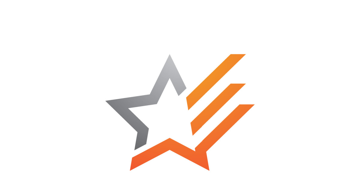 Ster Logo Vector ontwerpsjabloon V3 #267590 - TemplateMonster