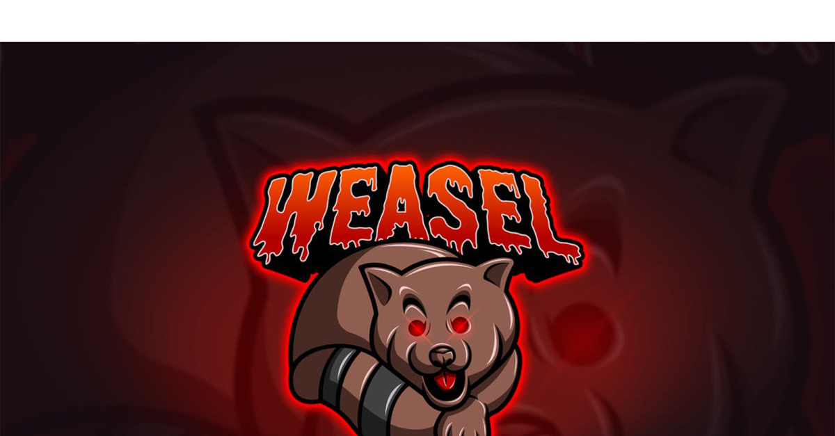 Wiesel - Maskottchen & Esport-Logo - TemplateMonster