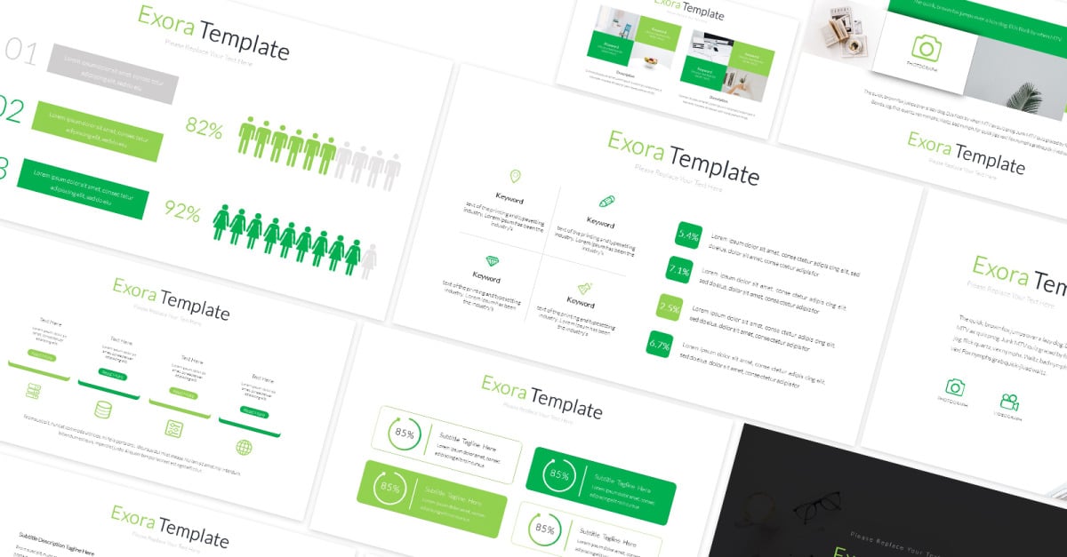 Exora Powerpoint Template #269388 - TemplateMonster