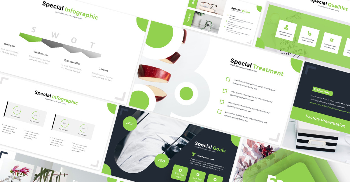 Factory Business Powerpoint Template - TemplateMonster