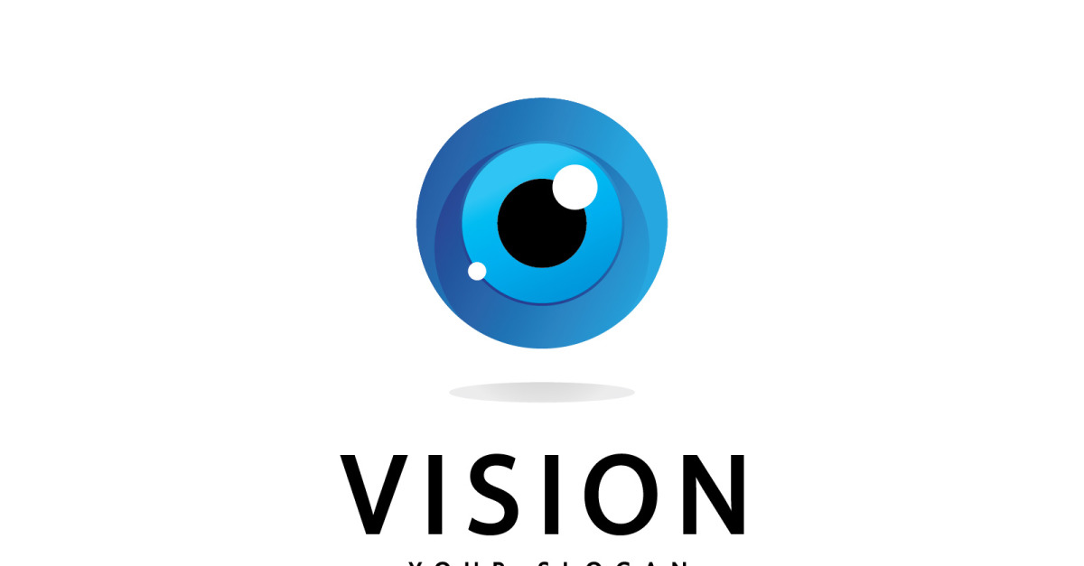 Eye Vision-Vektor-Logo-Design-Vorlage V1 - TemplateMonster