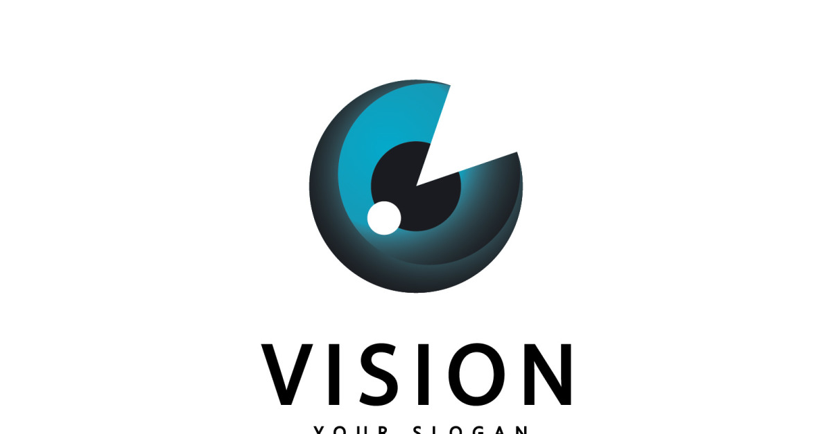 Eye Vision-Vektor-Logo-Design-Vorlage V4 - TemplateMonster