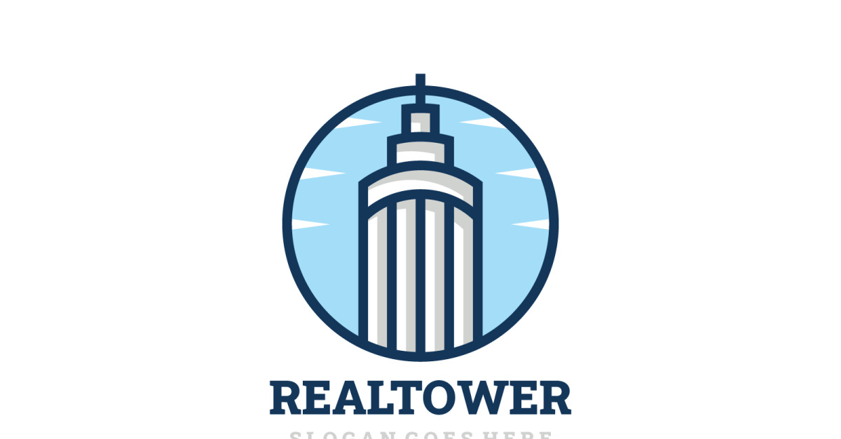 Tower Building Logo Design #270393 - TemplateMonster