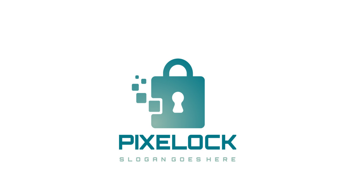 Veri Piksel Kilit Logo Şablonu #270424 - TemplateMonster