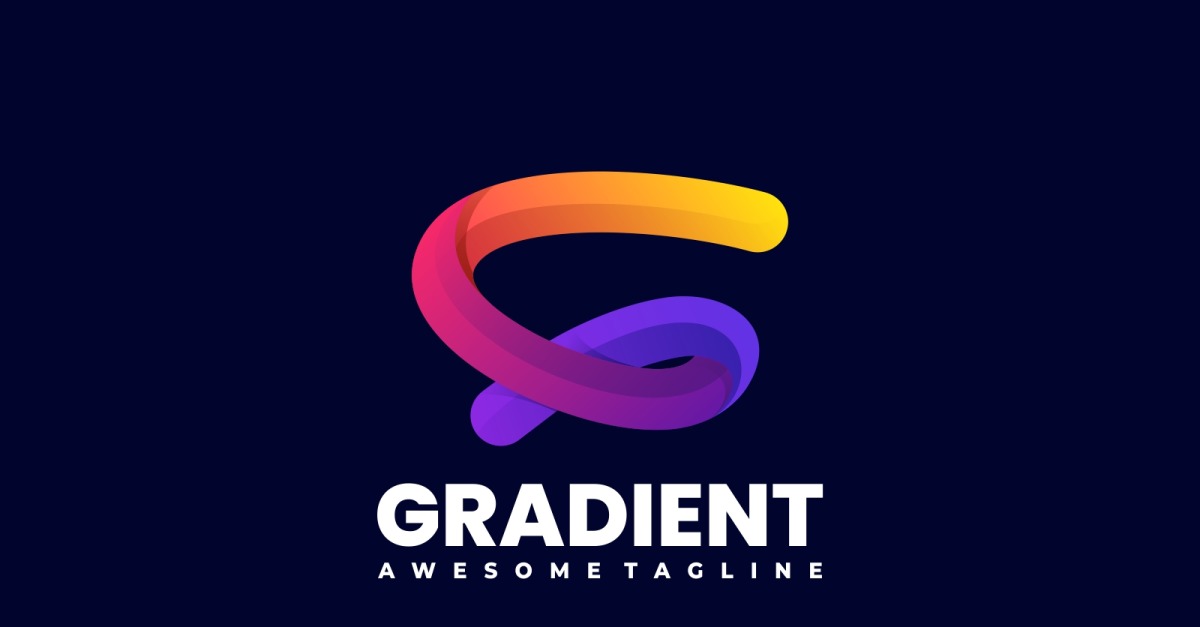 Letter G Gradient Colorful Logo Style 1 - TemplateMonster