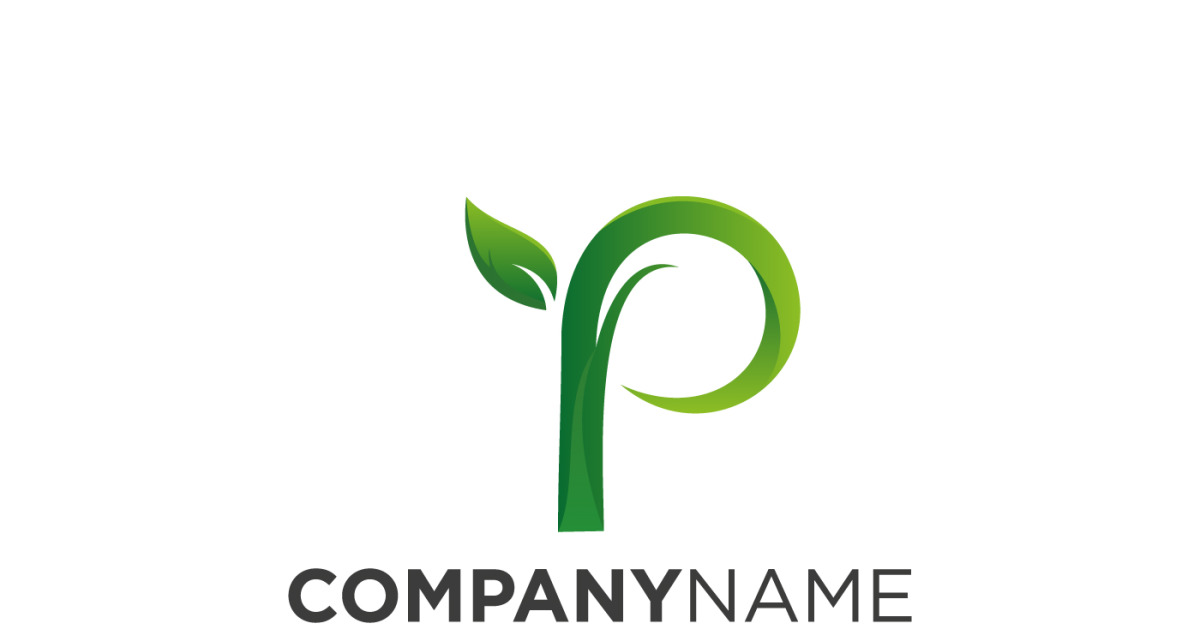 Modern Harf P Logo Şablonu #271177 - TemplateMonster