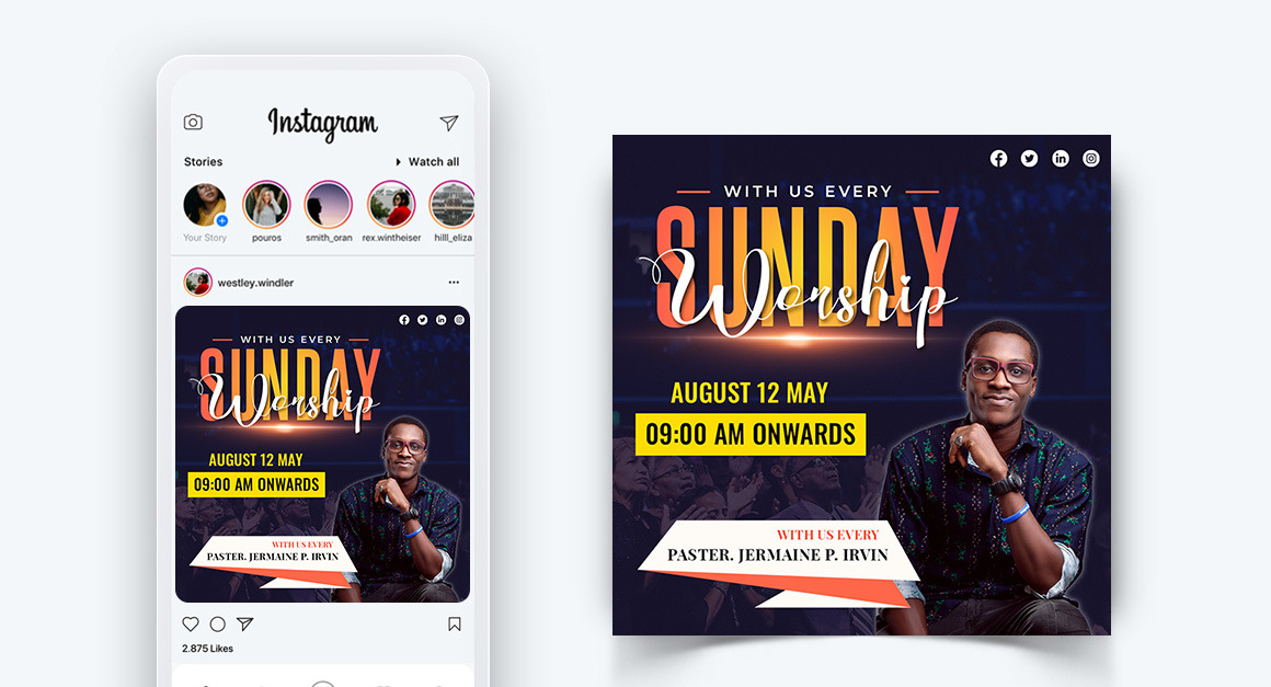 Church Motivational Speech Social Media Post Design Template-02