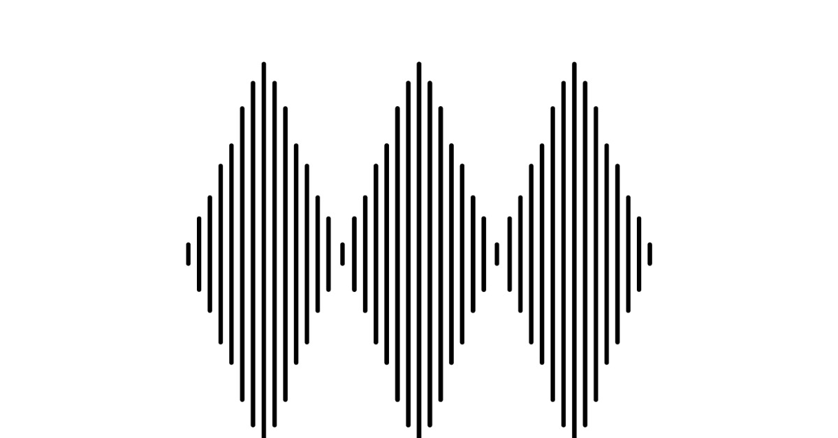 Ecualizador Wave Music Sound Logo Símbolo Vector V18