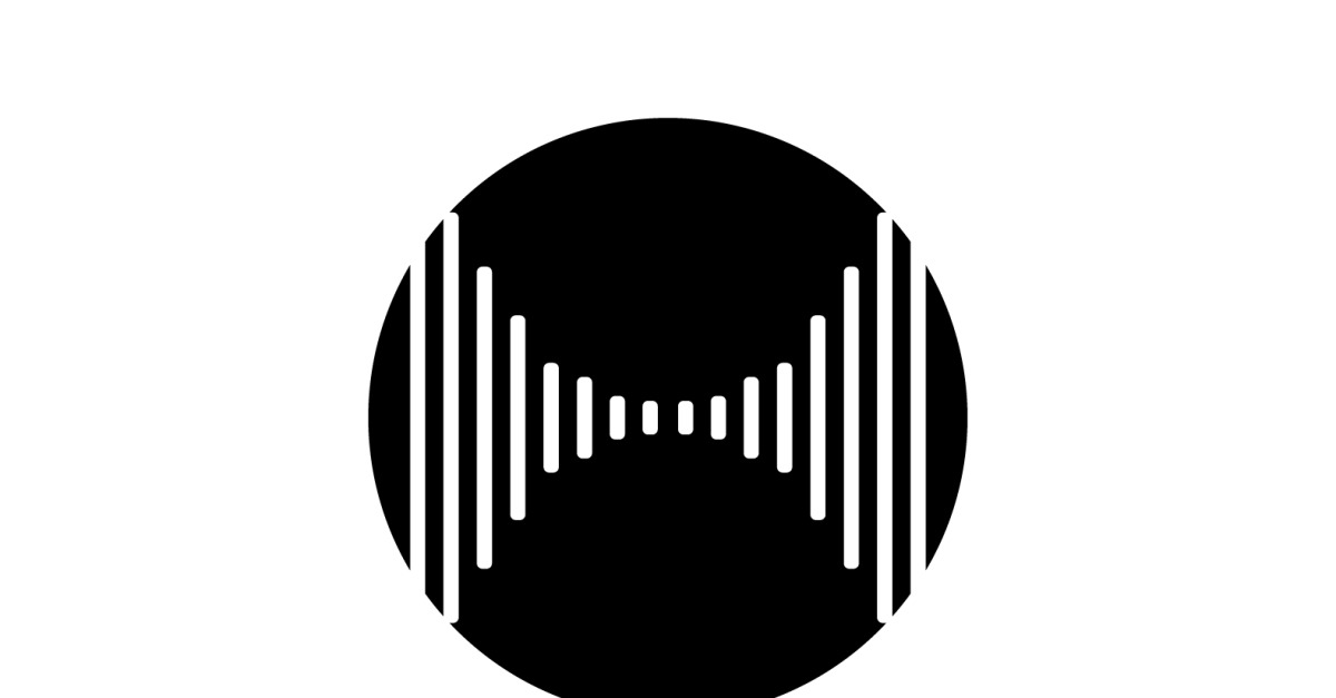 Ecualizador Wave Music Sound Logo Símbolo Vector V25