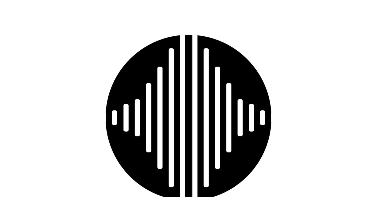 Equalizer Music Sound Logo Symbol Vector V26
