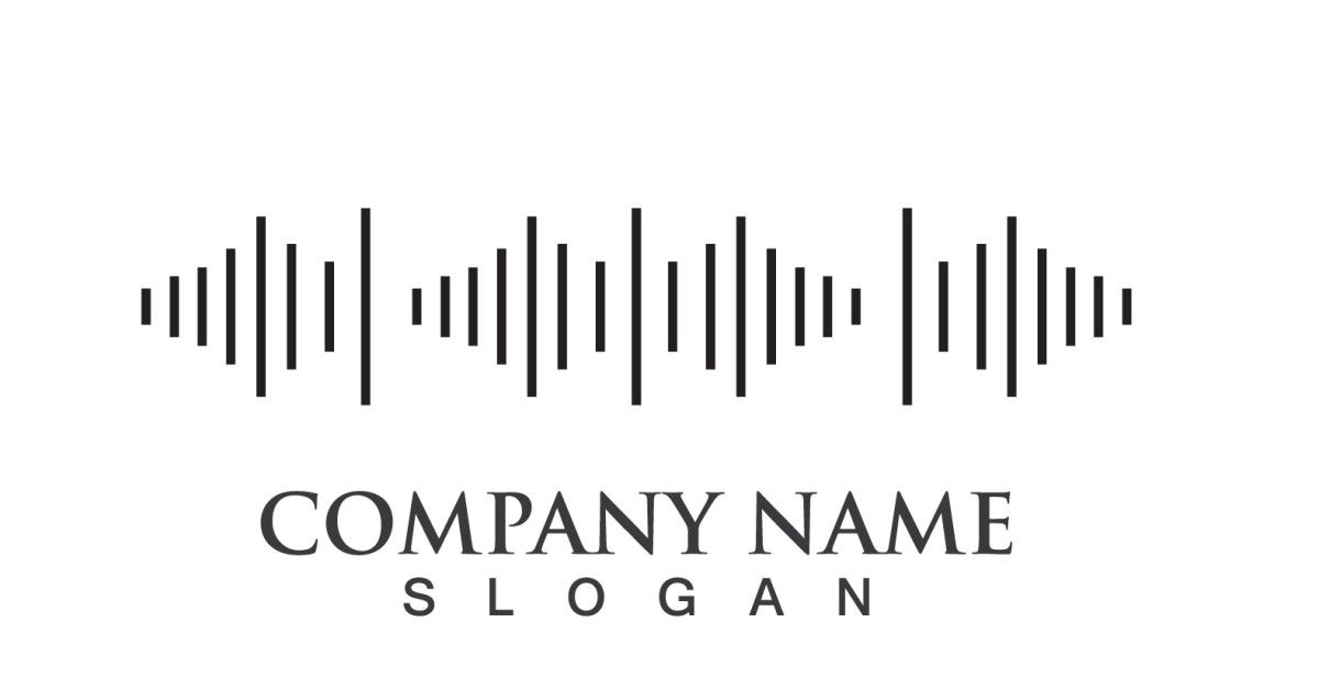 Music Player Logo Vector Image Design V2 - TemplateMonster