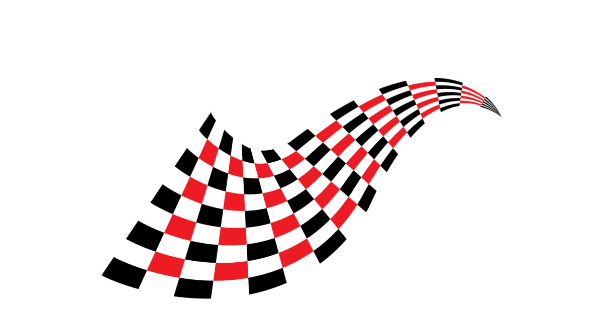 Race Flag Start Vector Logo Template V3 - TemplateMonster