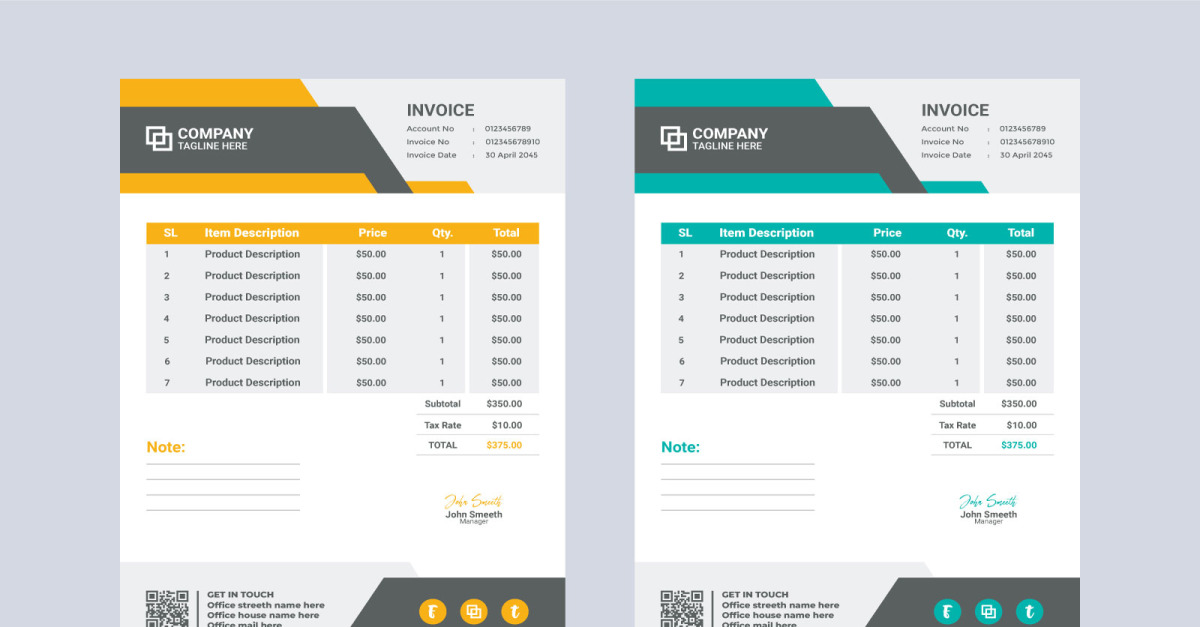 Payment receipt and cash invoice vector - TemplateMonster