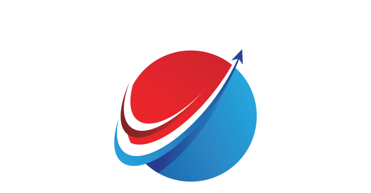 Modèle de logo plus rapide Icône vectorielle Illustration Design V3