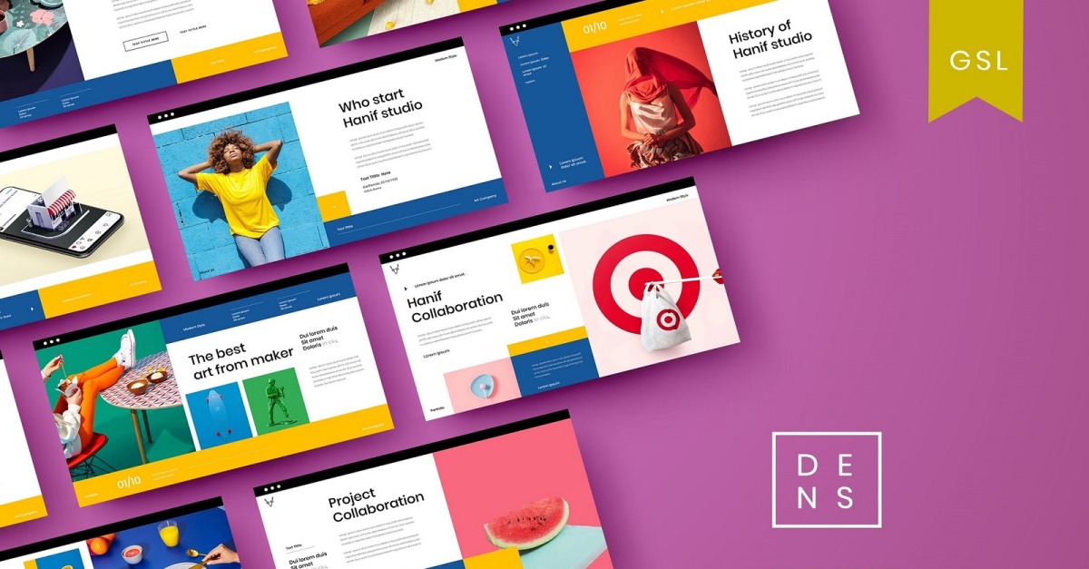 Hanif - Business Google Slide Template - TemplateMonster