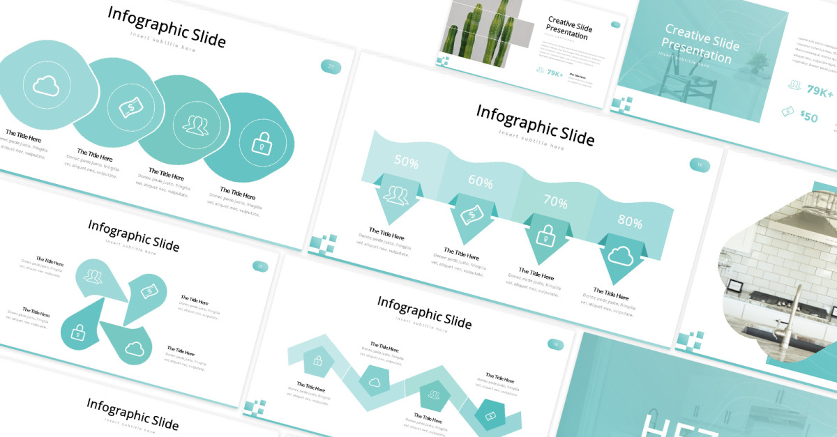 Modelo de Powerpoint Moderno Hezco #272689 - TemplateMonster