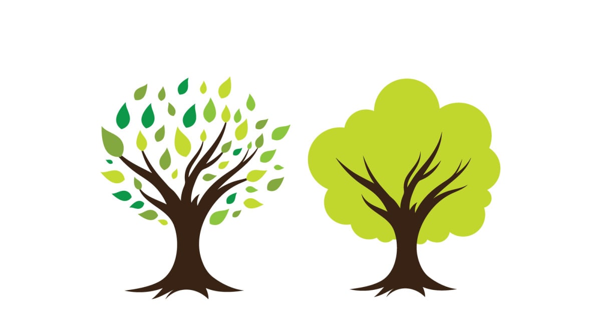 Modern Concept Design Tree Logo V1 #272603 - TemplateMonster