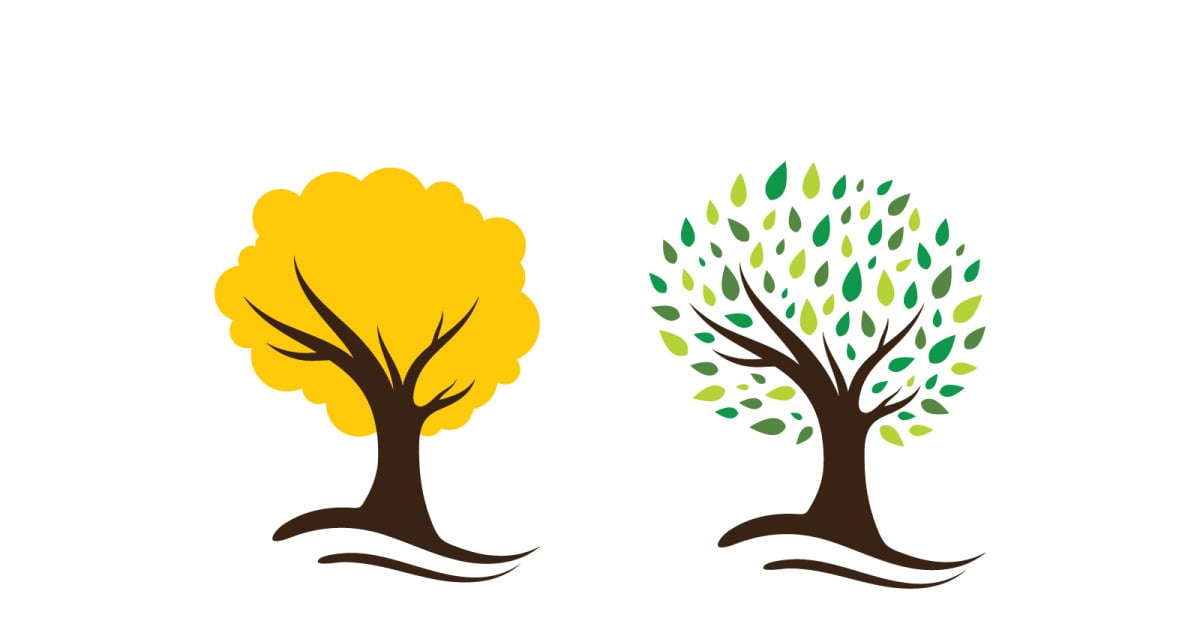 Modern Concept Design Tree Logo V3 #272605 - TemplateMonster