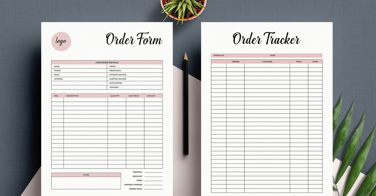 Order and Tracking Form Template #272651 - TemplateMonster