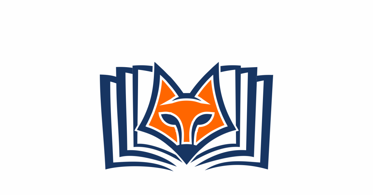 Fox Book Abstract Logo Template #272832 - TemplateMonster