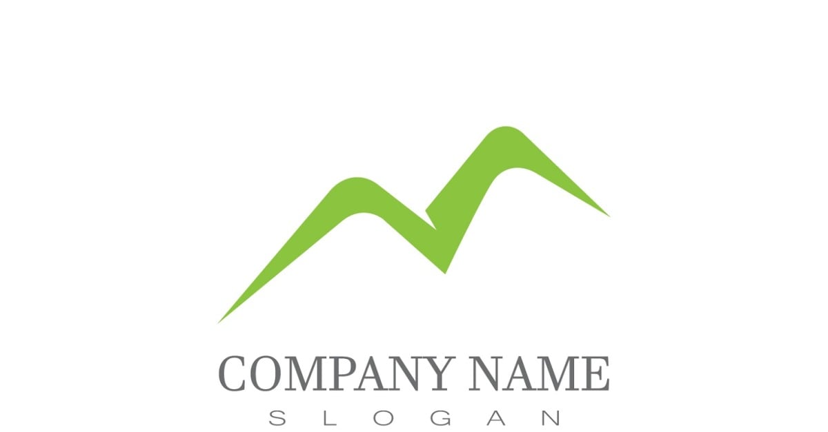 Dağ Logo Vektör Şablonu #273122 - TemplateMonster
