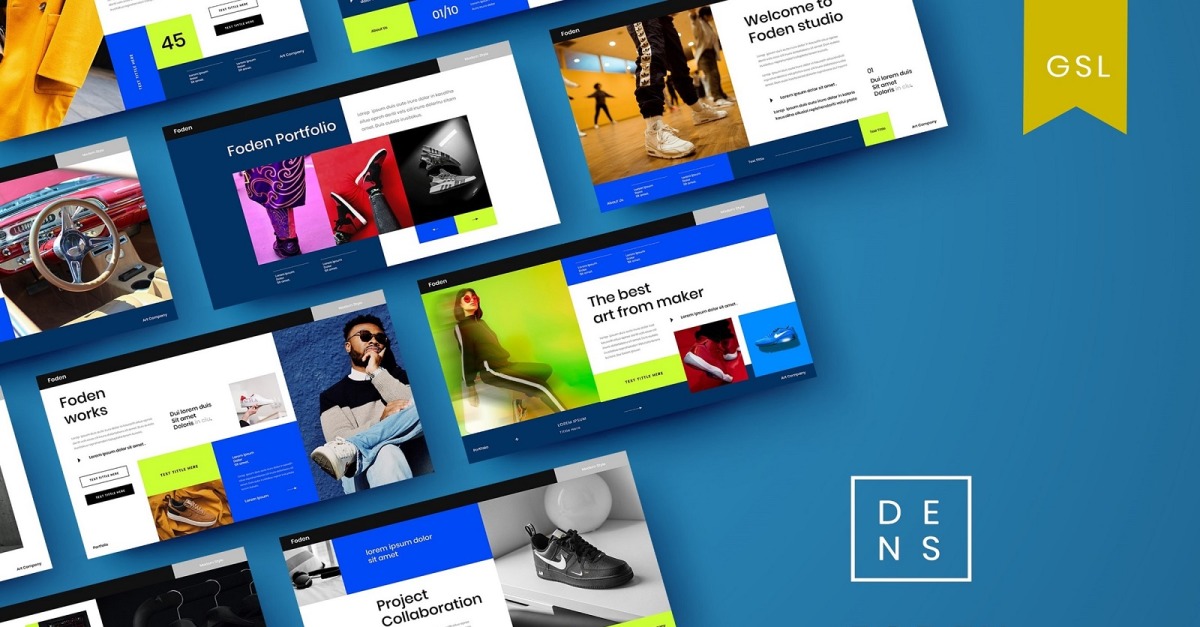 Foden - Business Google Slide Template - TemplateMonster