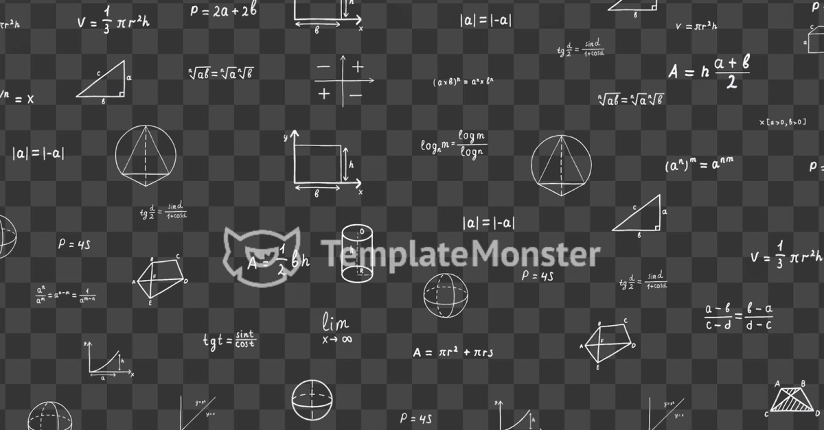 Fórmulas matemáticas animadas en Alpha 2 - TemplateMonster
