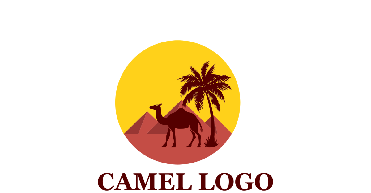 Camel Retro Logo Design Template #273465 - TemplateMonster