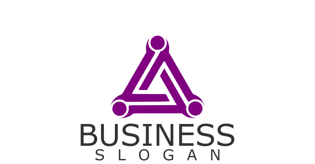 Triangle Creative Design Logo Template - TemplateMonster