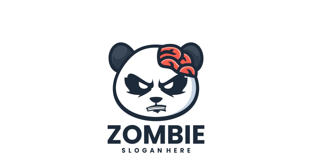 Zombie Mascot Cartoon Logo 1 #273409 - TemplateMonster