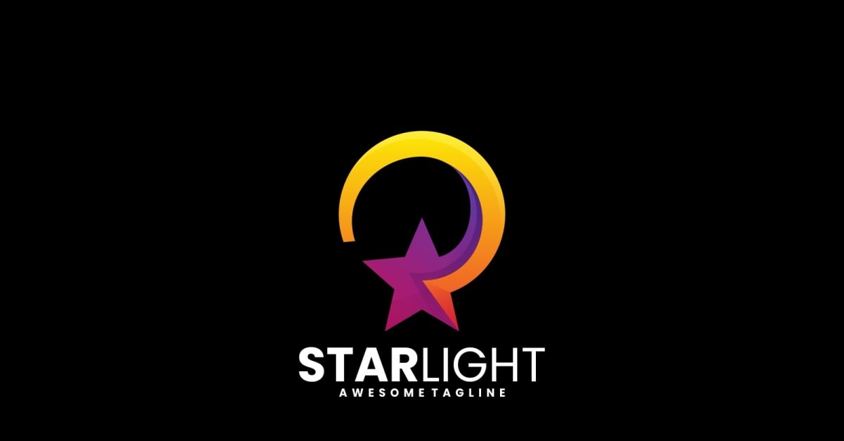 Starlight Gradient Colorful Logo #273912 - TemplateMonster